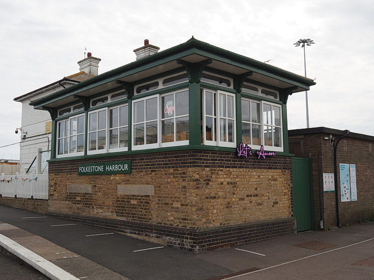 In photos: Return to Folkestone Harbour disused railway station ...