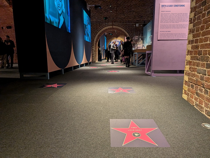 In photos: a visit to the remarkable Marilyn Monroe exhibition in ...