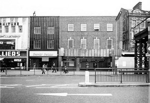 Brixton tube station: then and now