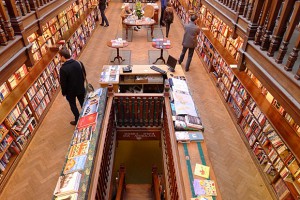 The Edwardian elegance of Daunt Books, Marylebone, London