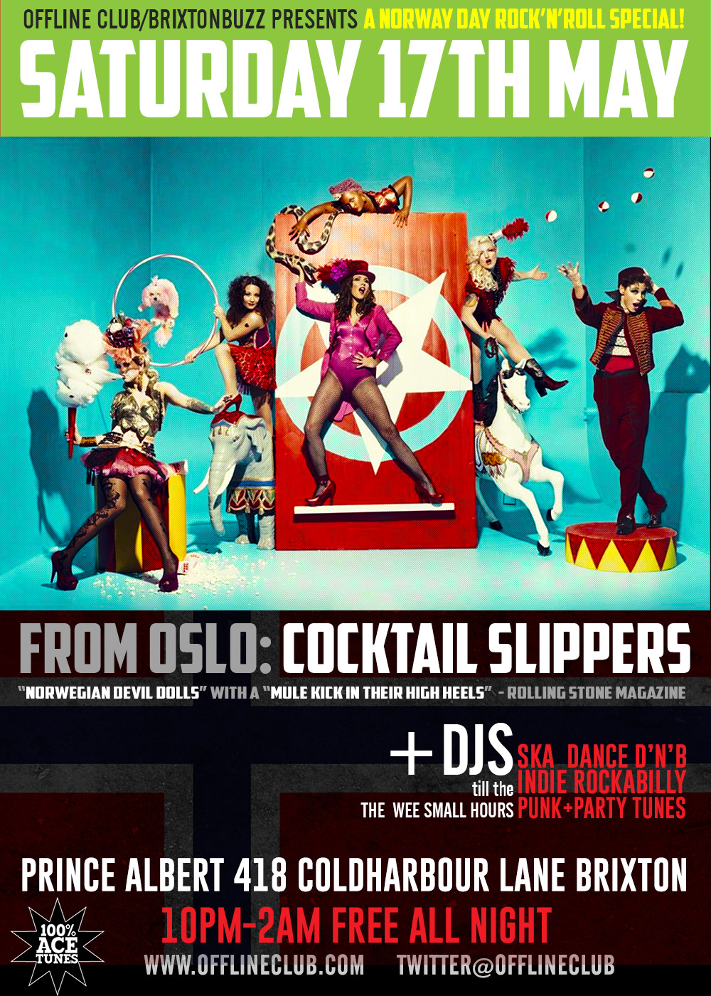 Saturday 17th May 2014: Celebrate Norway day with Cocktail Slippers ...